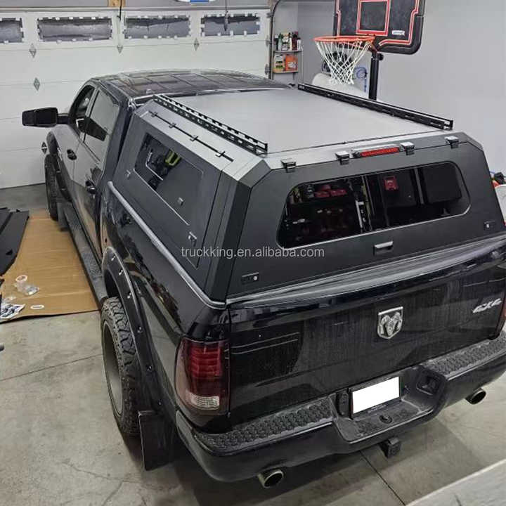 Chevy Silverado 1500 Black Hardtop Truck Canopy Bed Cover - OEM