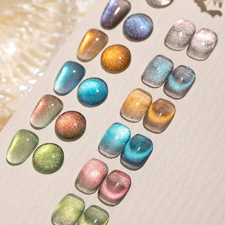2025 Customizable OEM Cat Eye UV Gel Polish DIY Non-Toxic Long Lasting ...