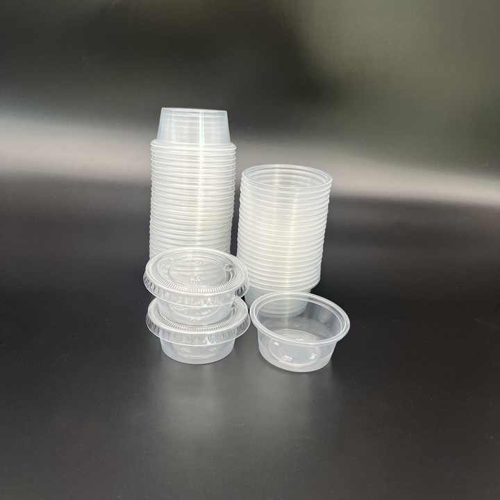 H91105 Portion Control Small Mini Sauce PP Disposable Plastic Portion ...