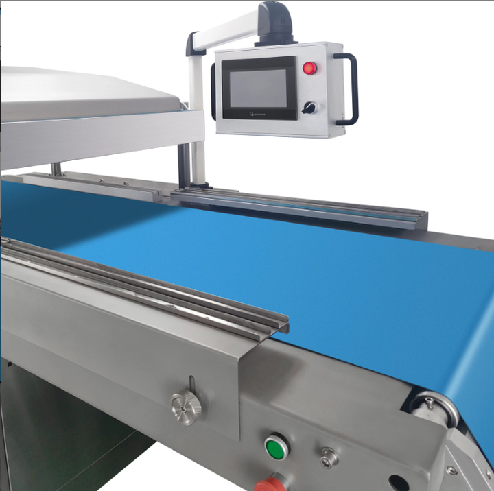 Pneumatic Linear Chamber Belt Vacuum Sealing Packing Machine 800-1000mm ...