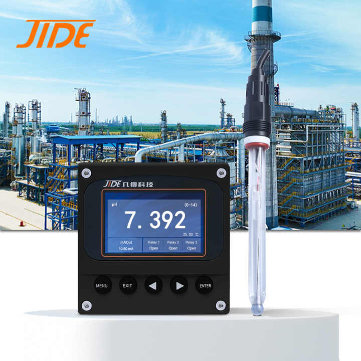 Online High Temperature ph sensor APS-200T for Food & Pharmaceutical Industries Effluent probe ...