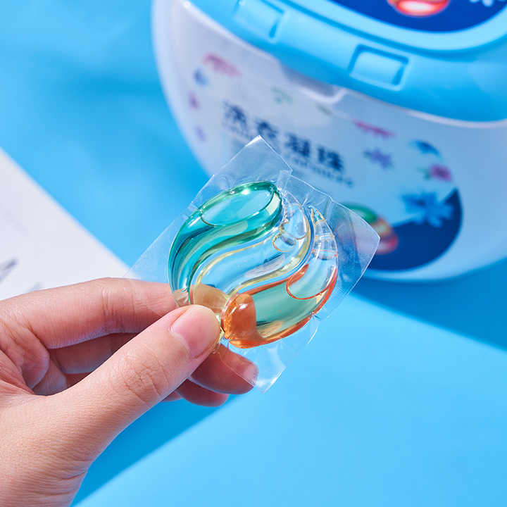 Customizable Disposable Laundry Detergent Capsule Machine for Apparel ...