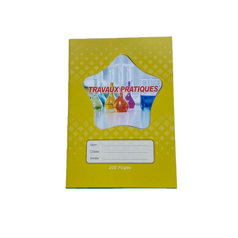 TP Printed Paper Exercise Book with French Lines and Custom Pages for ...