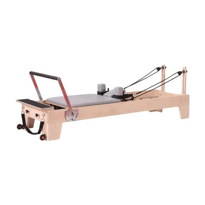 Commercial Pilates Reformer Bed Studio Yoga Maple Reformer Pilates ...