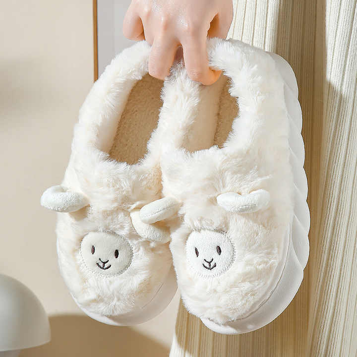 Thermal Plush Line Home Slipper Warm Indoor Home Shoes Sandals Indoor ...