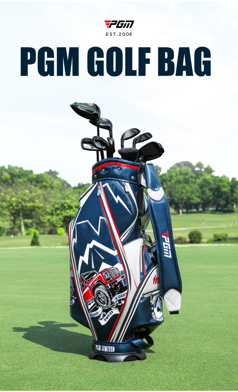 PGM QB112 golf bag manufacturer custom logo pu leather golf bag waterproof golf bag-企业官网