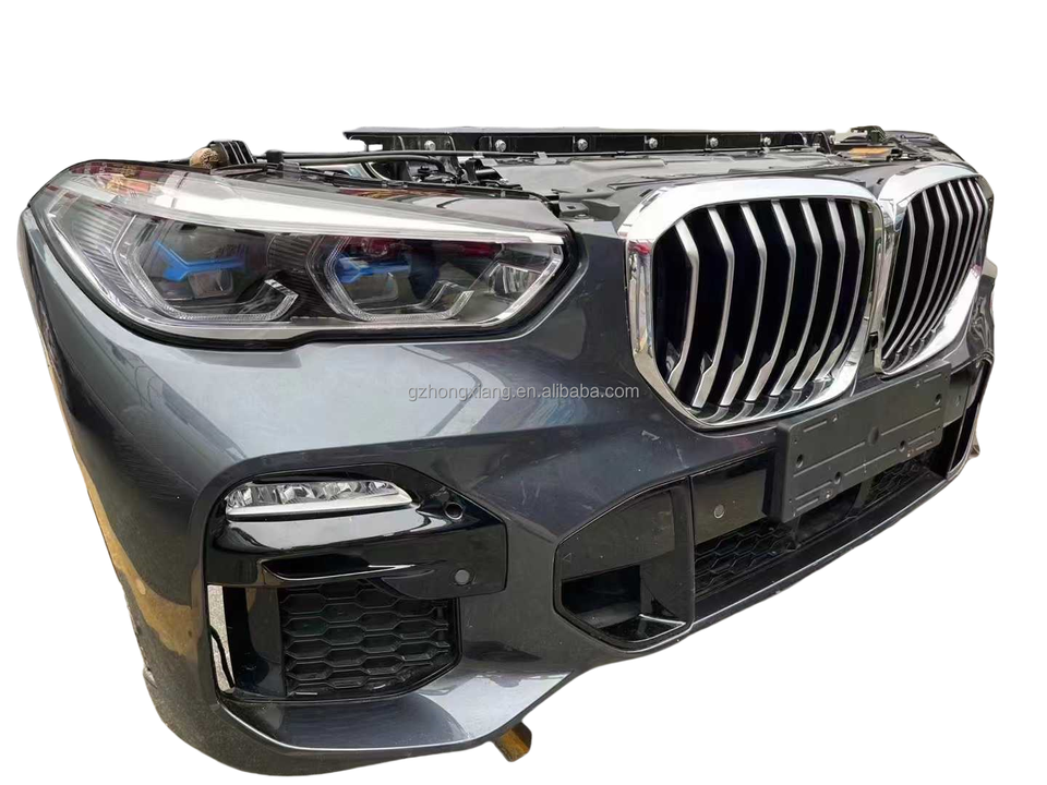 For X5 G05 G18 Front Bumper Grille ABS Radiator Electronic Fan Air Tube ...