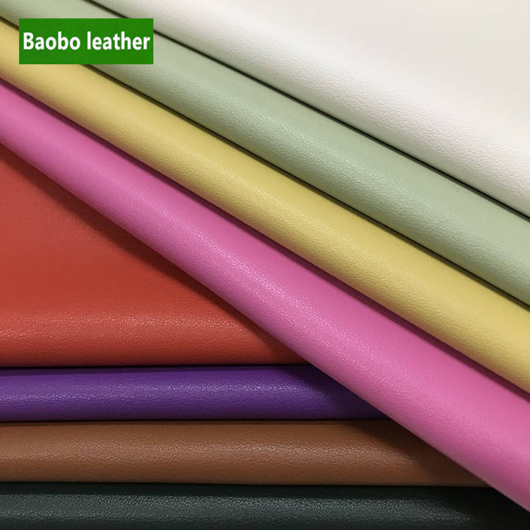 1.2mm Thick Nappa Texture PU Leather Embossed Multipurpose Bulk ...