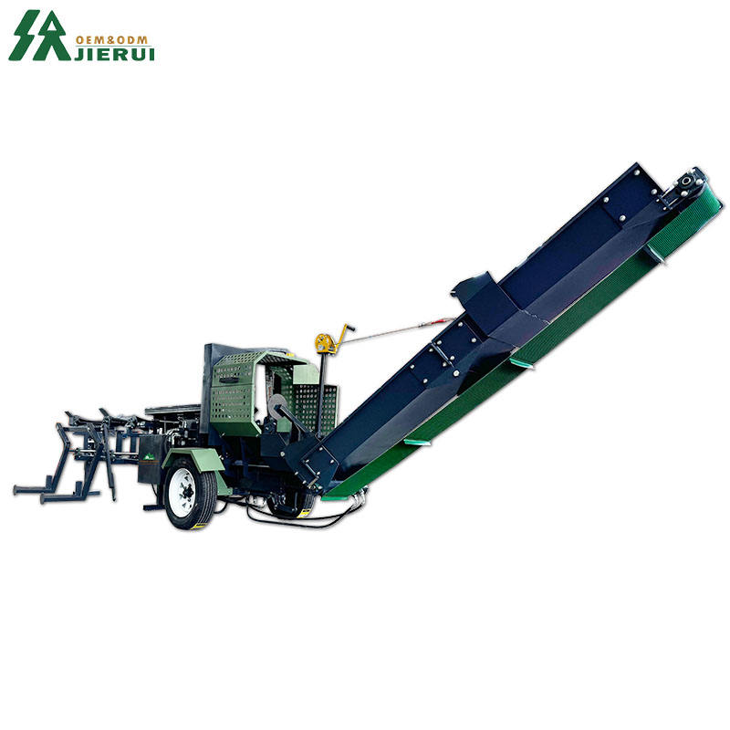 Forestry Machine 15T Gasoline Powered Firewood Processor Mini Wood ...