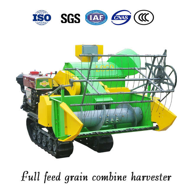 Mini Wheat Combine Paddy Rice Harvester - Efficient & Durable