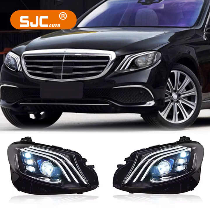 SJC Auto Headlights for Mercedes Benz E Class W213 2016 - 2020 Laser ...