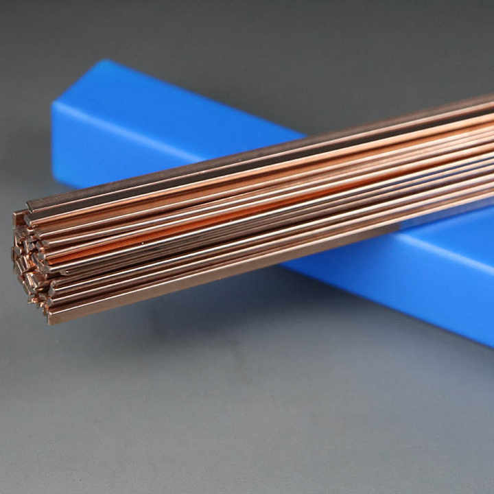 Qixing Flat Copper Brazing Rod 1.3mm Thickness Easy Welding Copper Rod ...