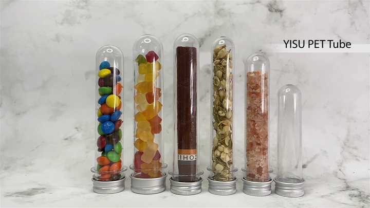 30ml-60ml PET Test Tubes with Screw Cap - Ideal for Bath Salts