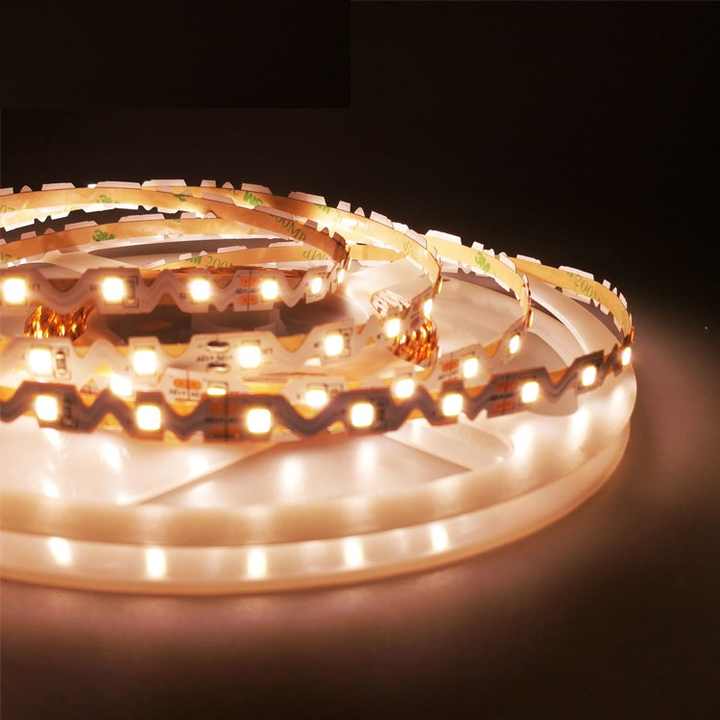 Bendable Zigzag LED Strip - 12V Flexible Lighting Solution