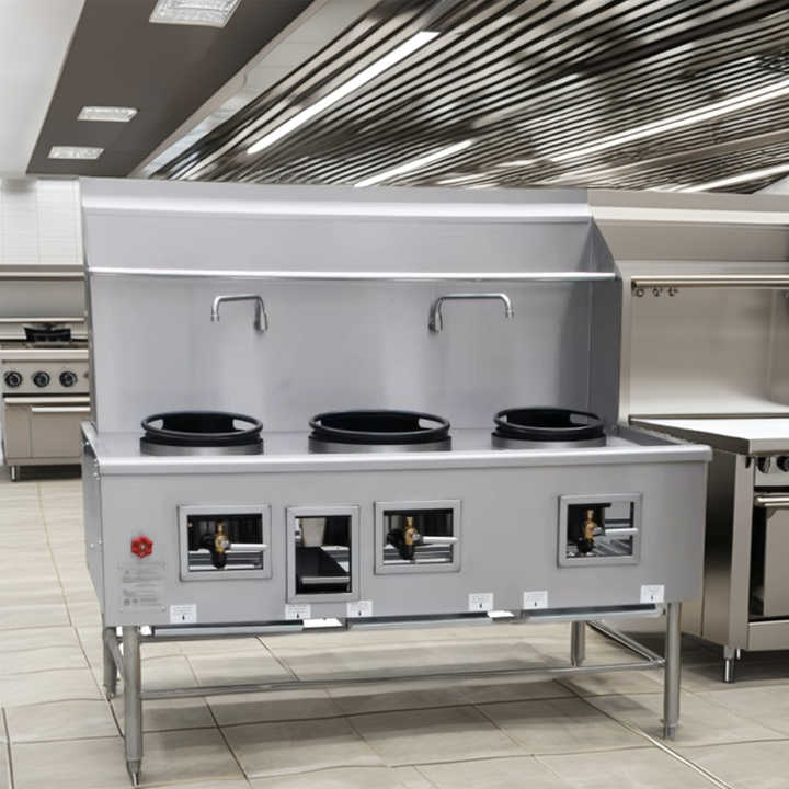 Chinese Professional Stainless Steel Wok burner Restaurant Equipment ...