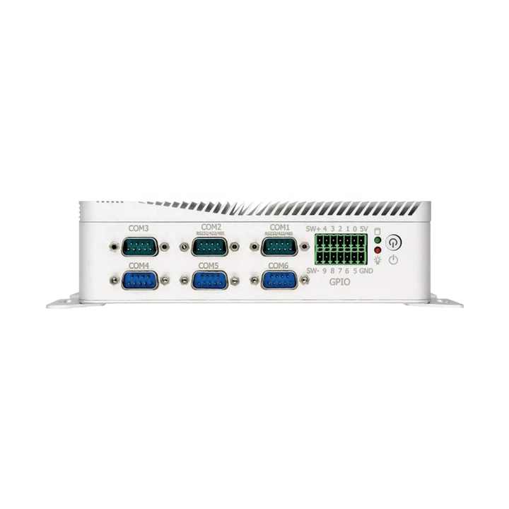 Embedded 6-COM Port Industrial Mini PC N100 Quad Cores Dual 2.5G HD VGA ...