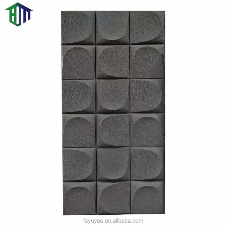 Modern 3D Interior and Exterior Design Made of PU Wall Panels with Anti ...