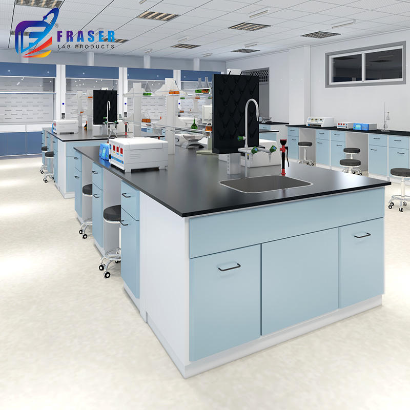 Moadern All Steel Lab Workbench Custom Modular Laboratory Furniture for ...