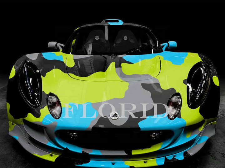 Custom Camo Vinyl Wrap for Cars - 1.52x28M, OEM | Wholesale