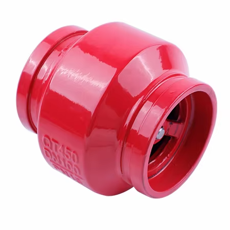HC81X-16Q Manual Cut-off Ductile Iron Groove Check Valve for Water ...