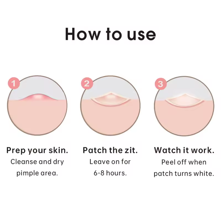 Cruelty-free Acne Patches with Salicylic Acid & Tea Tree Oil