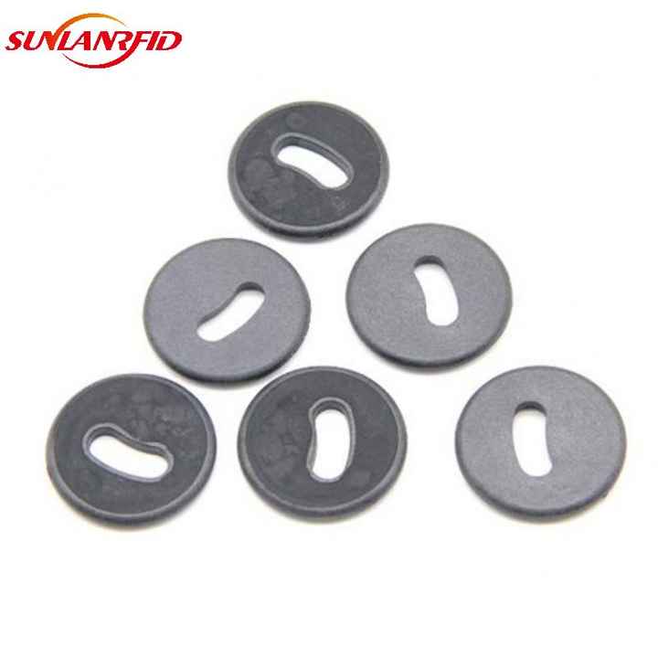 UHF RFID Button Garment Application Heat-Resistant PPS Laundry Tag