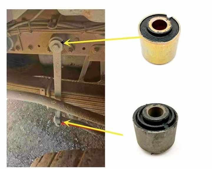 Original SINOTRUK HOWO T5G SITRAK C7H Stabilizer Shaft Bush ...