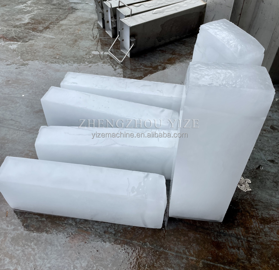 Industrial big 5t dry ice tube making block machine 1 ton brine block ...