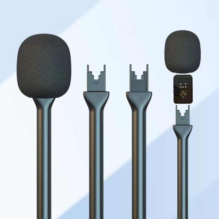 Professional Aluminum Alloy Universal Wireless Lapel Microphone ...