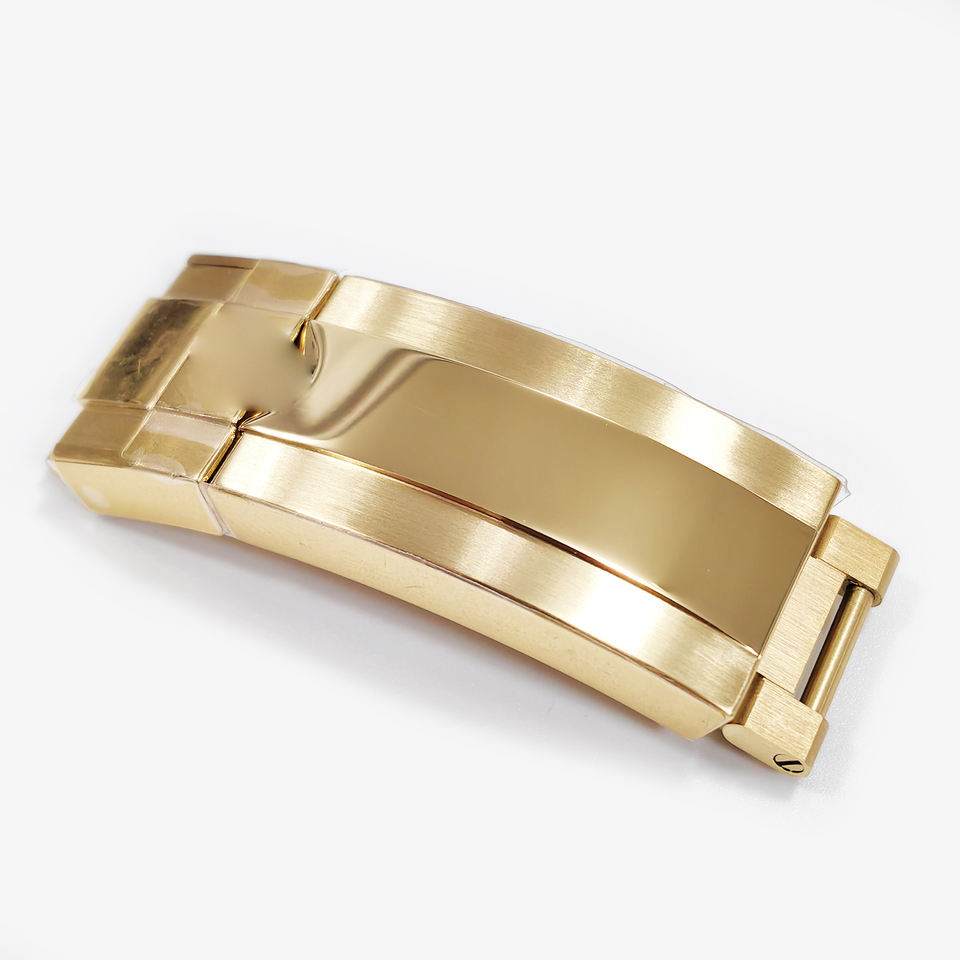 16mm Stainless Steel Slider Lock Watch Clasp for Rlx SUB 116610 116613 ...