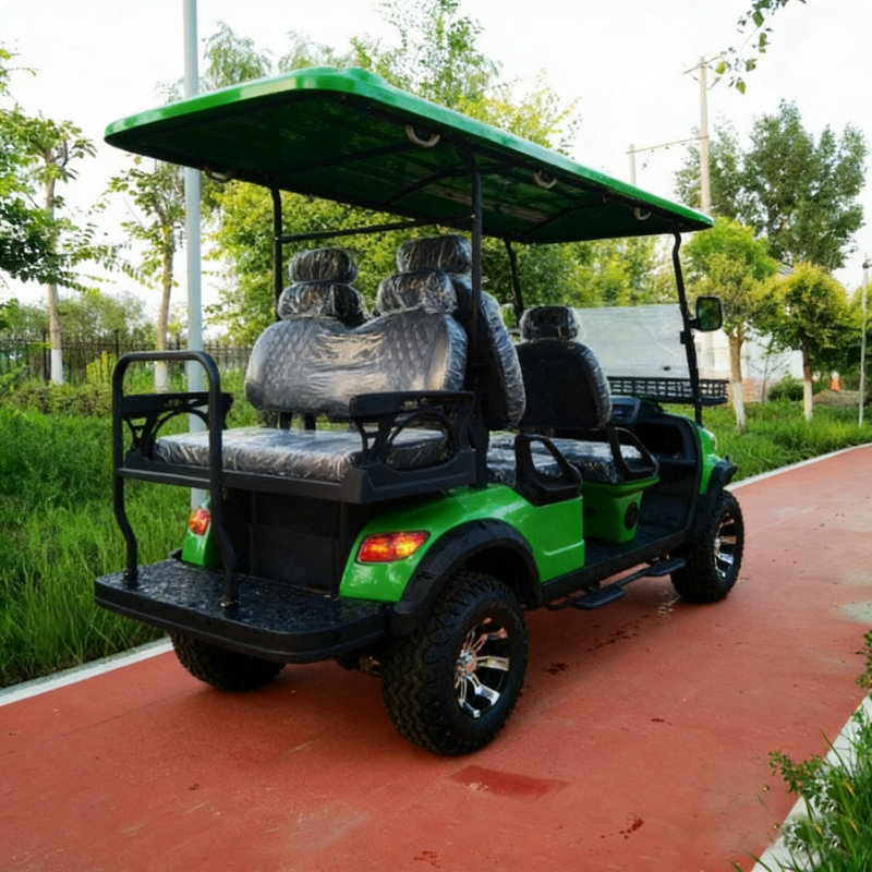 Professional Golf Course Electric Cart 6 Seats Reliable Performance ...