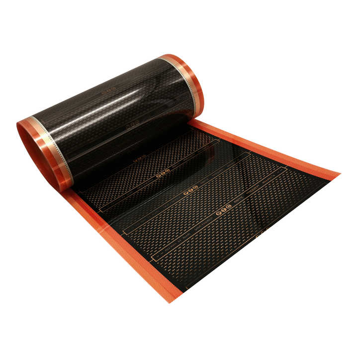 Graphene PTC Heating Film - Radiant Electric Floor Heating System 240W ...