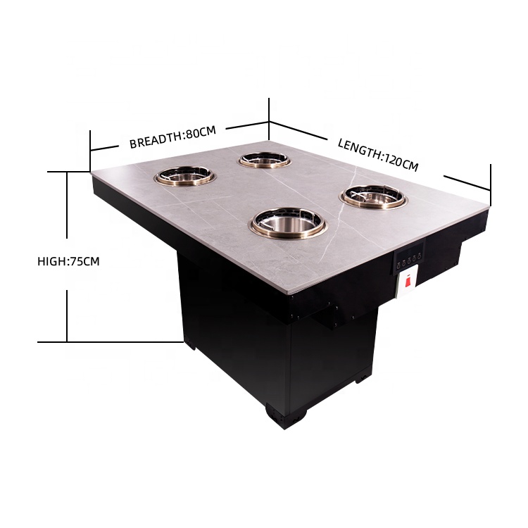 Korean BBQ Grill Tables - Durable and Efficient Solutions