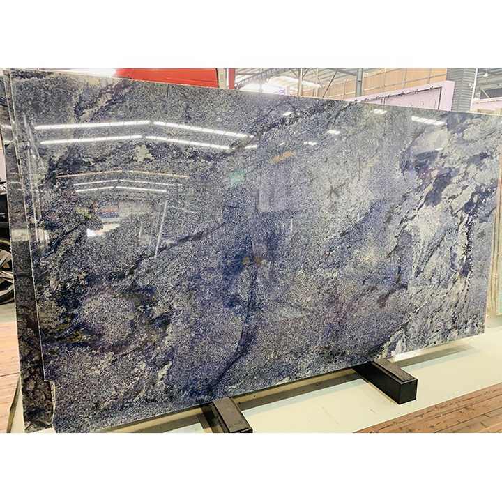 Luxury Blue Granite Slabs - Azul Bahia Countertop Price