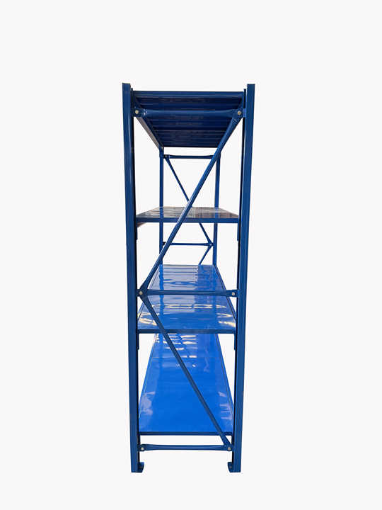 Medium Rack 500kg Corrosion Protected Industrial Shelving Units 5 Layer ...