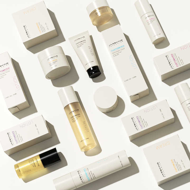 Custom Logo Glass Skincare Containers - Elegant & Durable