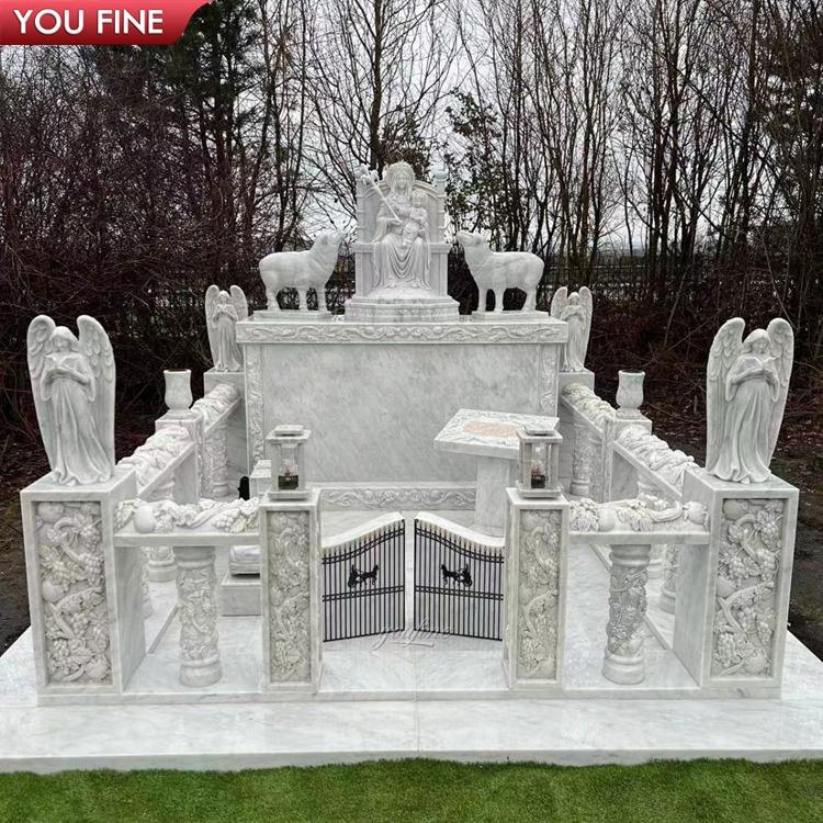 Luxurious Cemetery Memorial - Fancy Tombstone Gravestone