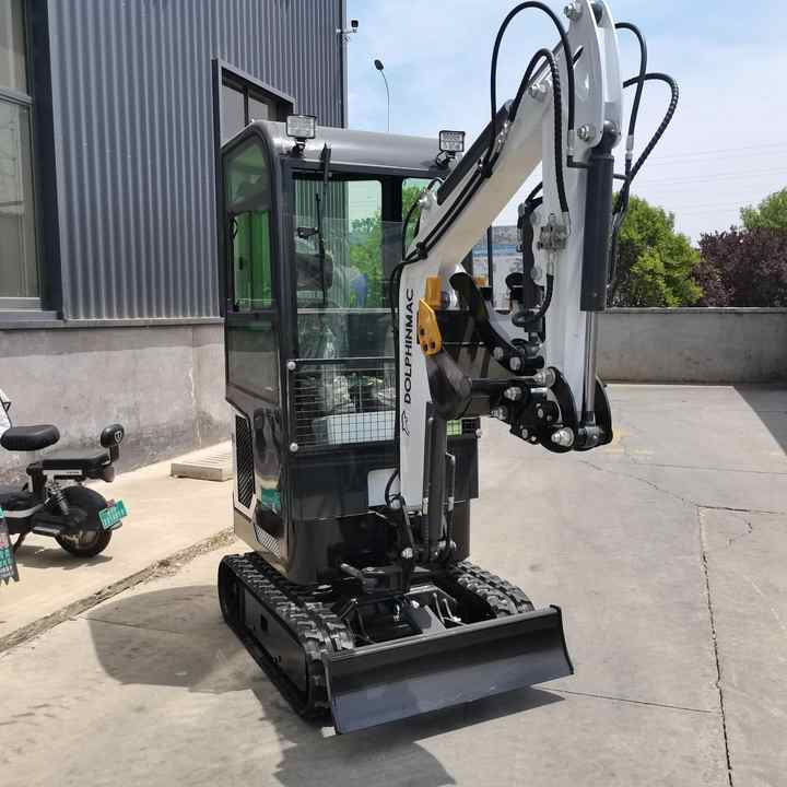 DP-12Pro 1.2t 1200kg Rubber Track Mini Digger Free Shipping Compact ...