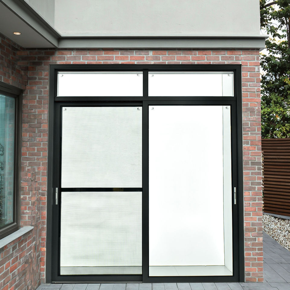 Custom-Sized Aluminum Frame Sliding Doors Heavy-Duty Aluminum Alloy ...