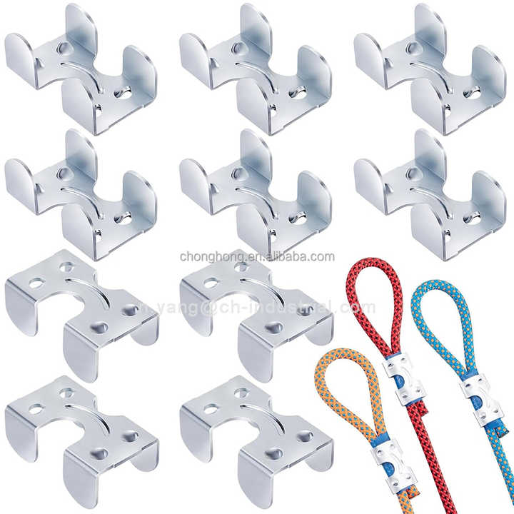 1/2 Inch Horse Clip Webbing Buckle Rope Retainer Metal Galvanised Heavy ...