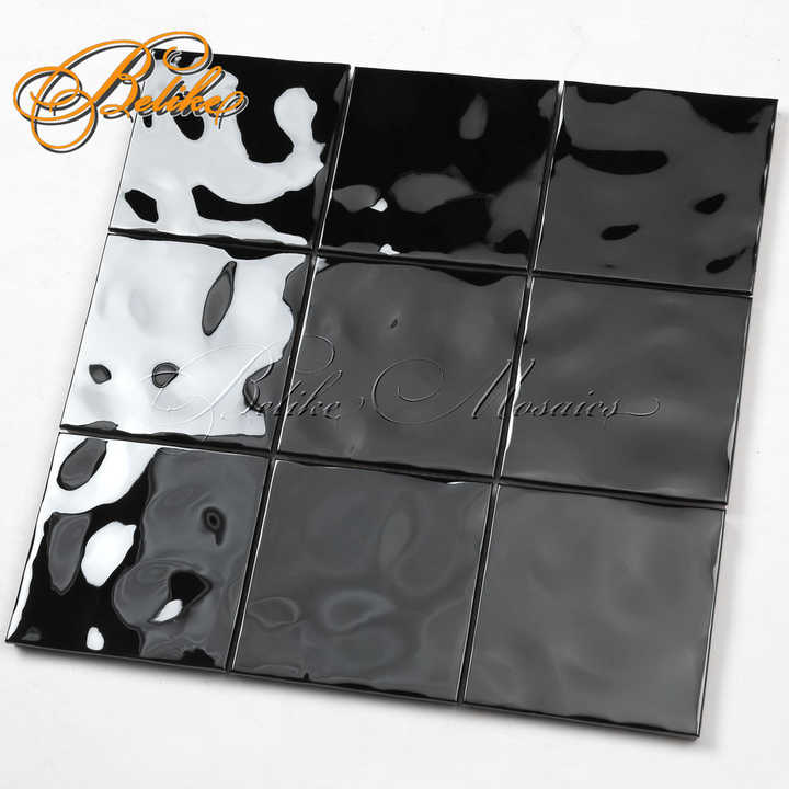 Ripple Pattern 3D Metal Mosaic Kitchen Backsplash Tile - ODM