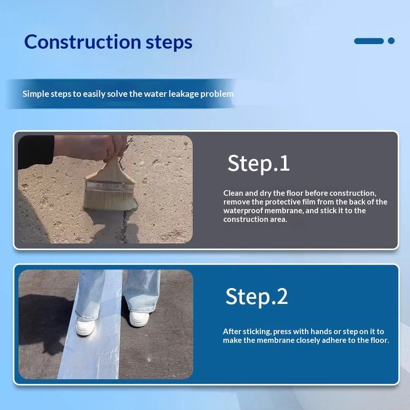 Butyl Tape Waterproof Patch Easy to Install One Step Application for ...