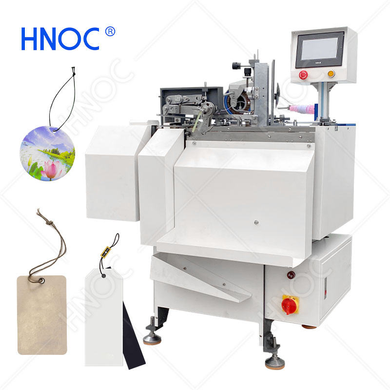 HNOC Auto Hangtag Knot Tying Machine Shirt Tag Threader Hang Tag String ...
