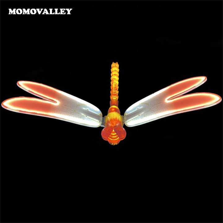 Momovalley Dynamic Dragonfly Led String Lights Color Changing Outdoor ...