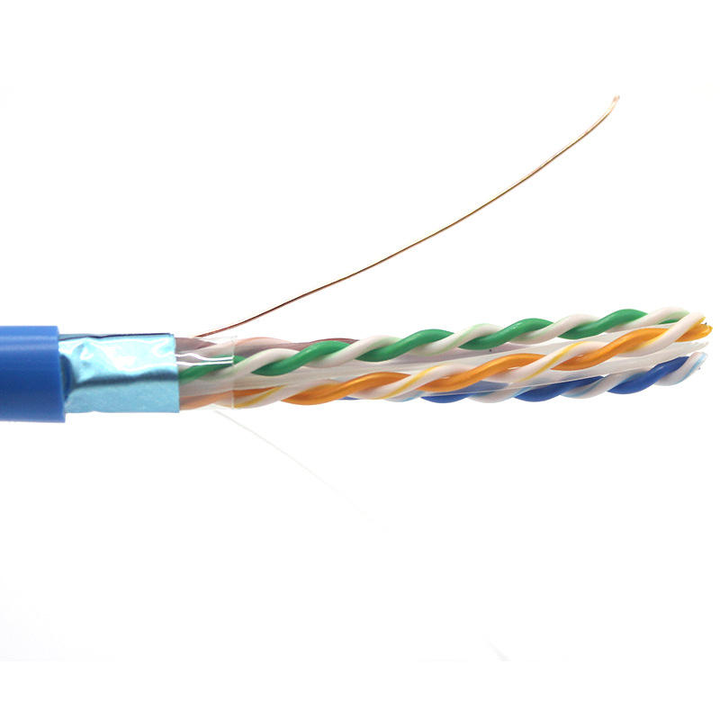 Oxy Free Copper Cat6 F/UTP Network Cable RJ45 Connector PVC Jacket F ...
