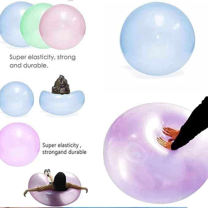 47 Inch Water Bubble Ball - Inflatable Fun for Pool & Beach