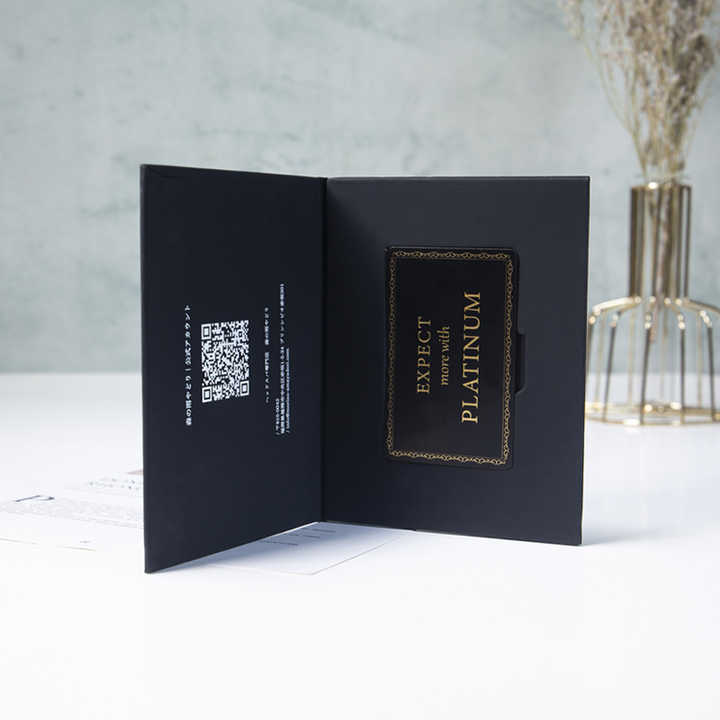 Luxury Custom Gift Card Credit Card Invitation Box