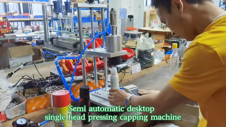 HYYG-20 Semi-Automatic Pressing Cap Machine - Efficient & Durable
