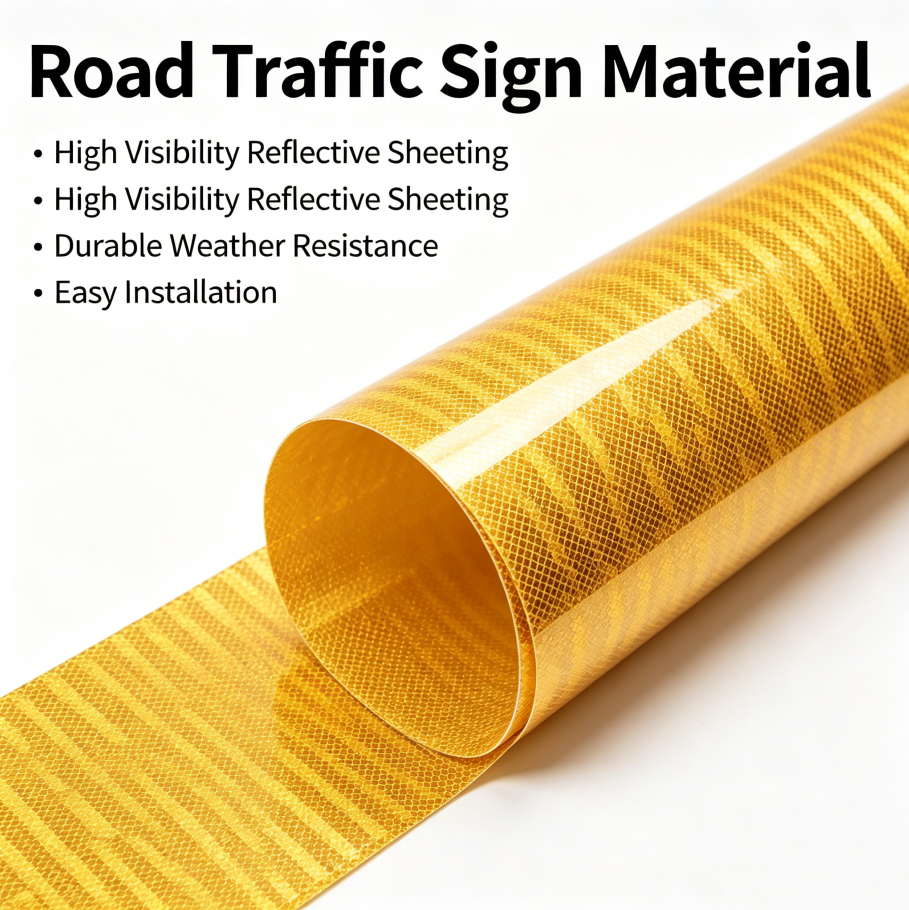 Advanced Heatproof Road Marking Film Traffic Reflective Sheeting ...