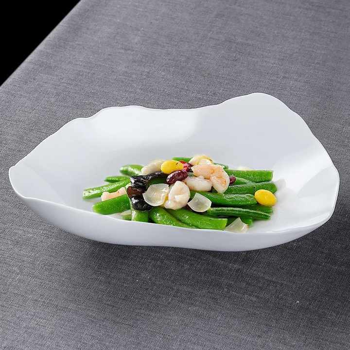 Modern Luxury Decorative Irregular Shape Ceramic Bowl Fruit Bowl Nordic ...